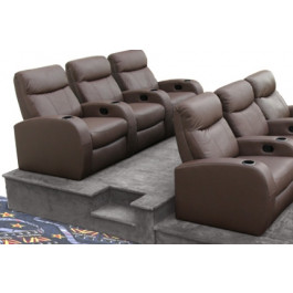 SoundRight Gray 14inch Home Theater Riser Platform - 4Seating