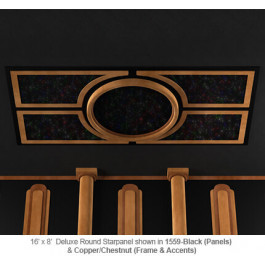 SoundRight Deluxe Round Fiber-Optic Star Panel | 4seating