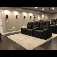 Seatcraft Serenity Leather BACKROW® Home Theater Seating